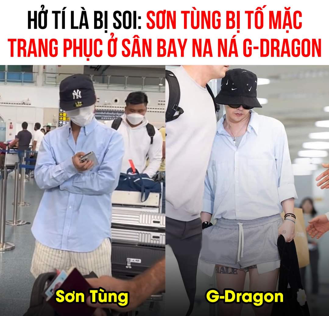 Hơi trùng màu tí thôi nhỉ, GD nhìn vẫn thần thái hơn - haivl